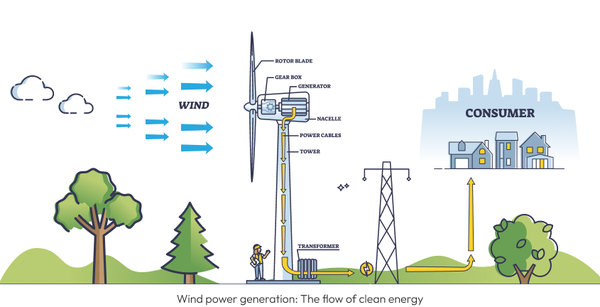 Gone with the wind: How wind turbines generate electricity