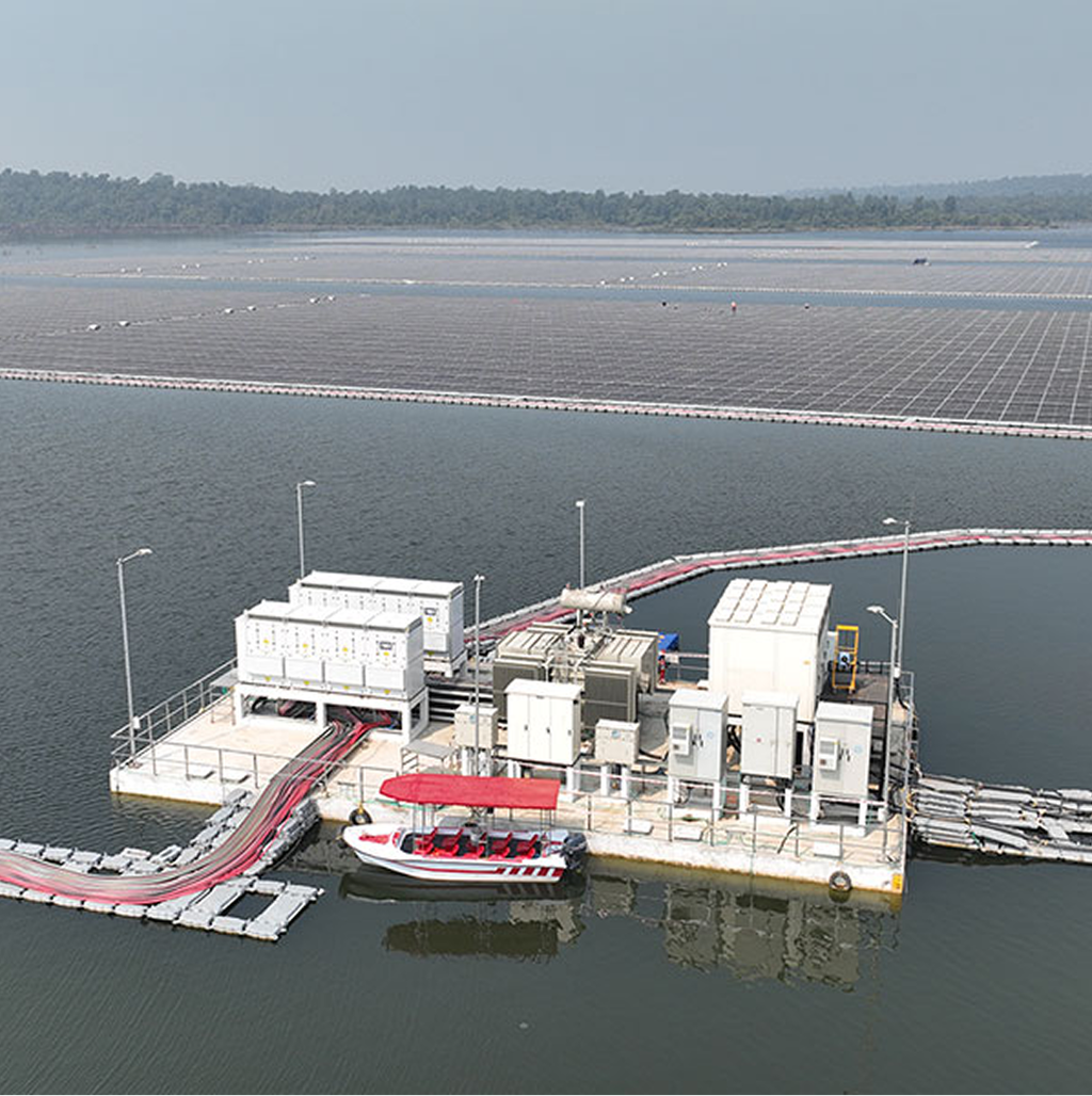 125.84 MWp DC One of India’s Largest Floating Solar Projects at ...