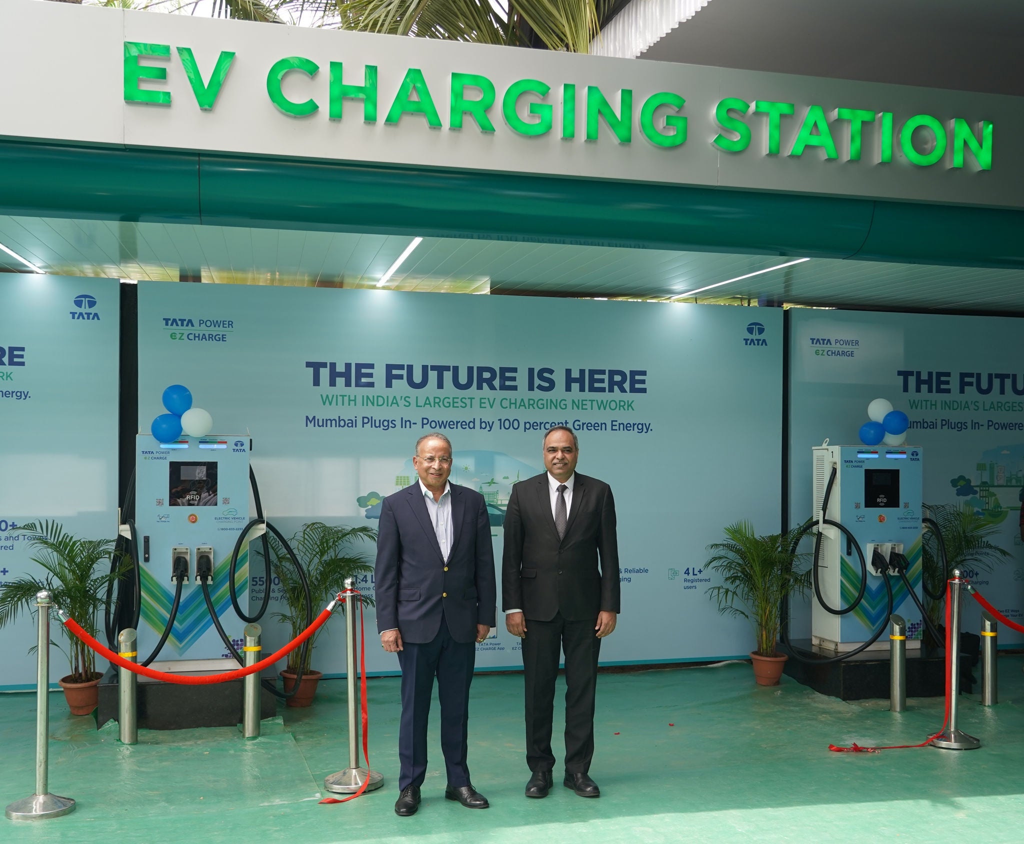 Tata Power and Tata Passenger Electric Mobility Limited Unveil India’s Largest TATA.ev ...